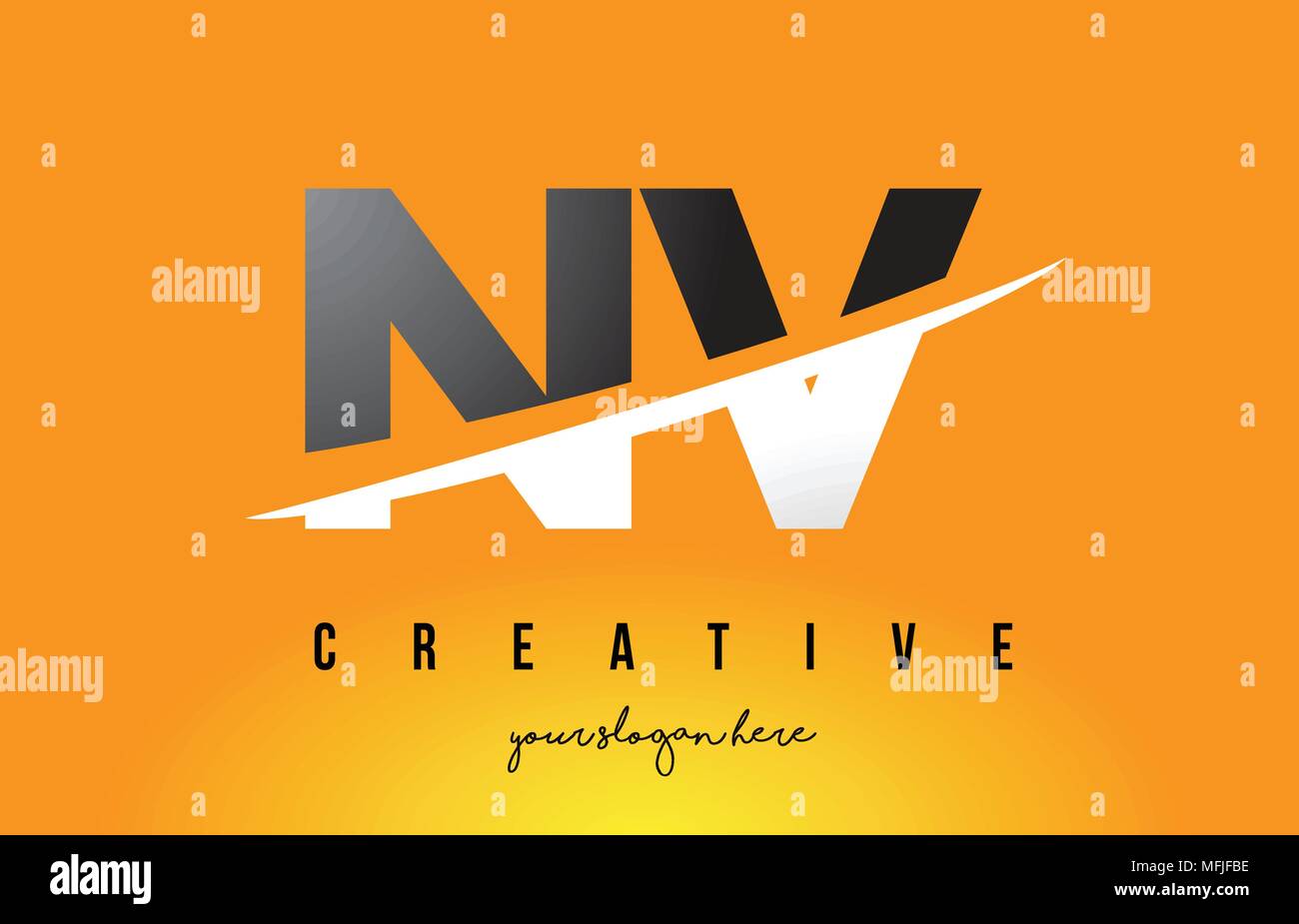 Nv letters Stock Vector Images - Alamy