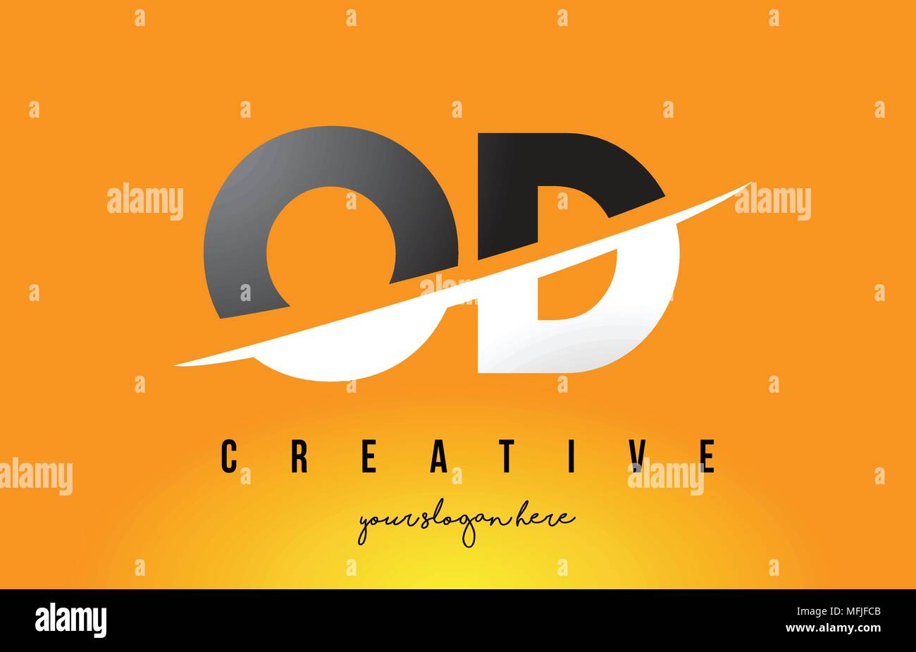 O d letter hi-res stock photography and images - Alamy