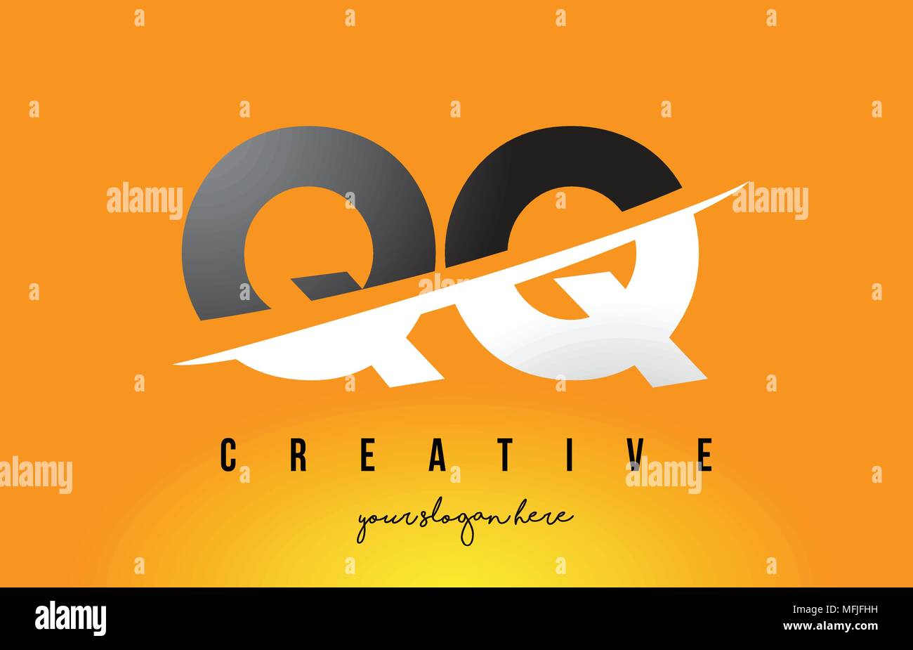Qq logo Stock Vector Images - Alamy