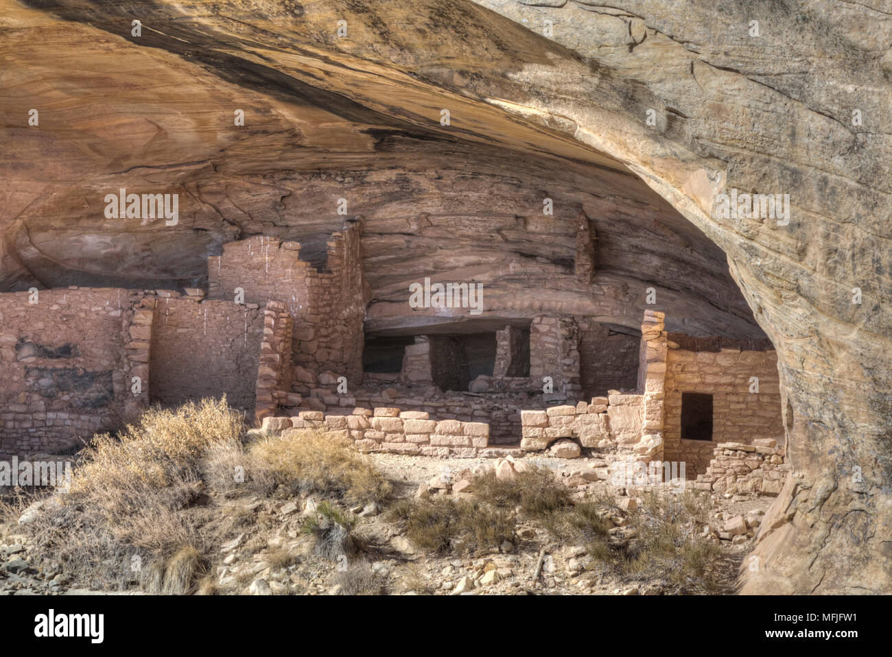 Butler Wash Achaeological Ruin, Ancestral Pueblo, Butler Wash, Shash ...