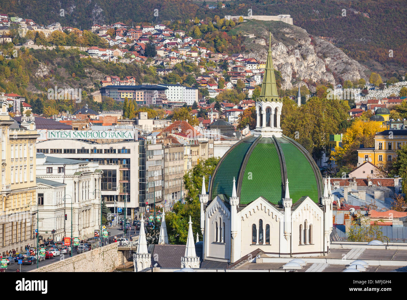 Sarajevo landmarks hi-res stock photography and images - Alamy