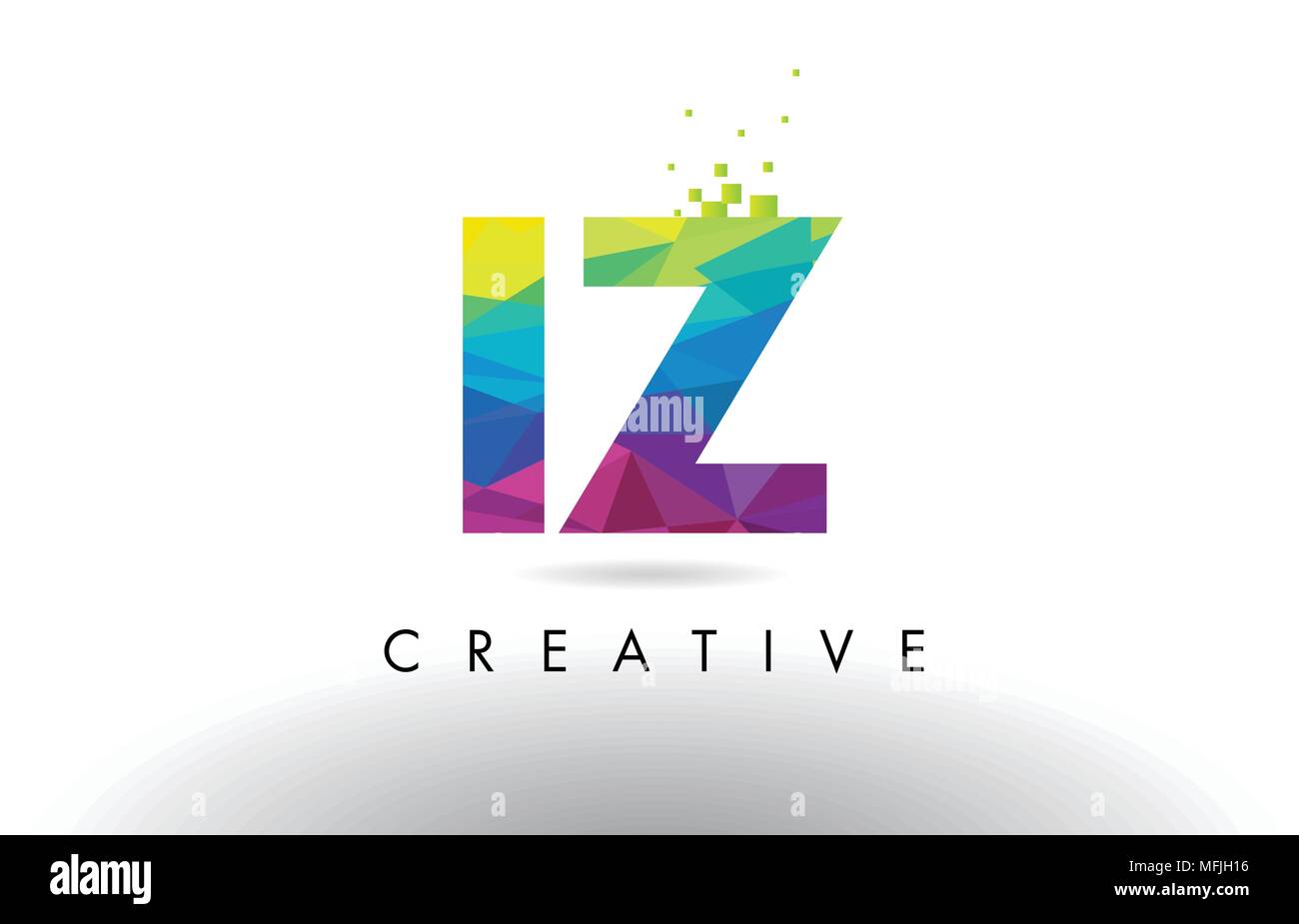 Iz icon Stock Vector Images - Alamy