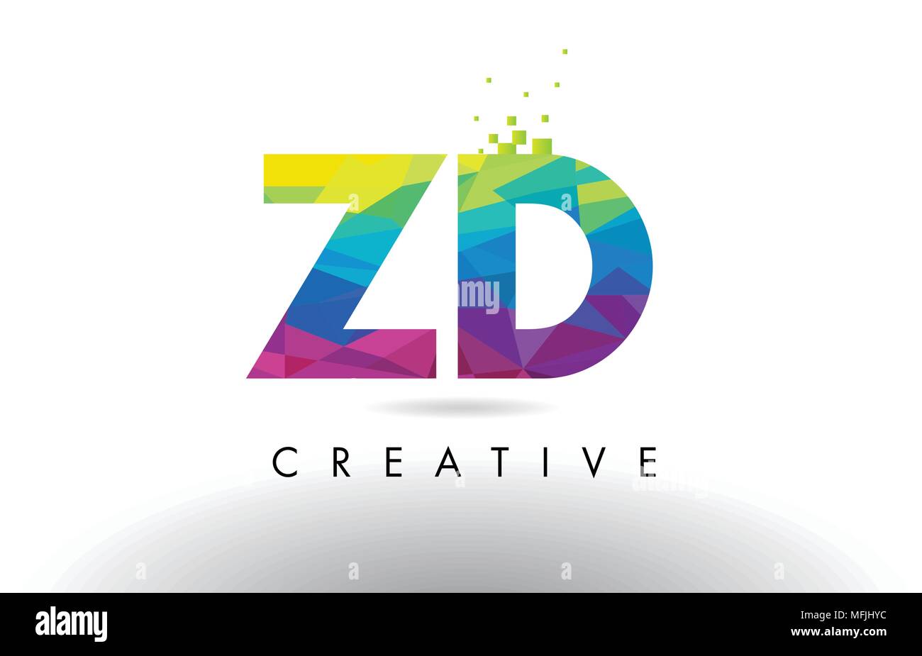 Z d Stock Vector Images - Alamy