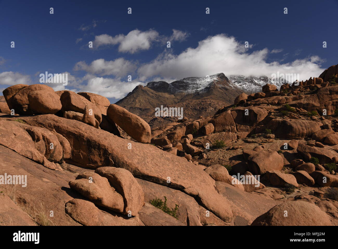 Rock formations around Tafraout, Morocco, North Africa, Africa Stock ...