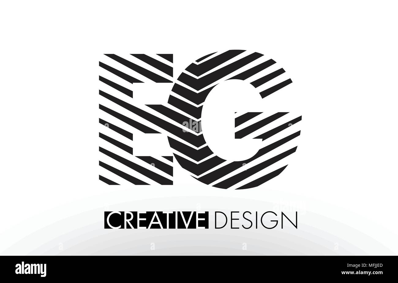 Letter eg vector vectors Stock Vector Images - Alamy