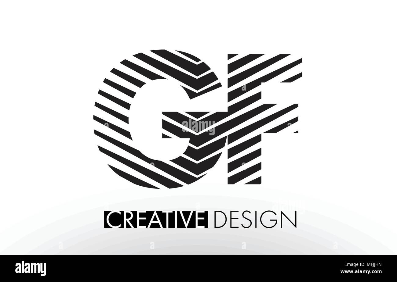 Gf vector vectors hi-res stock photography and images - Alamy