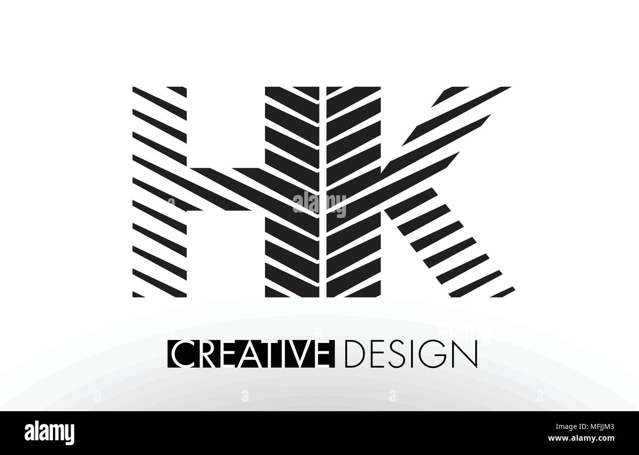 Hk letter vector vectors hi-res stock photography and images - Alamy