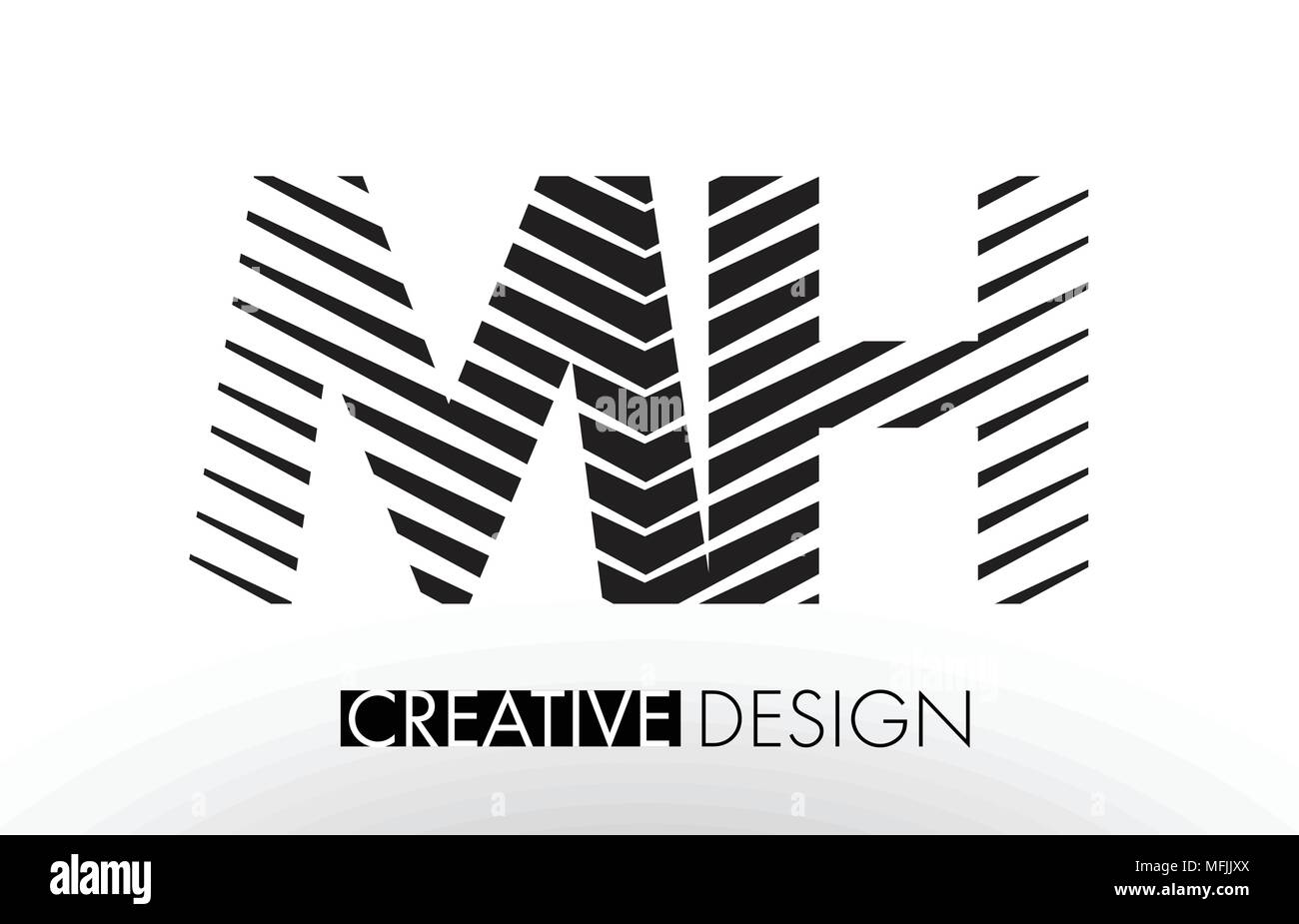 Trendy letter m and h hi-res stock photography and images - Alamy