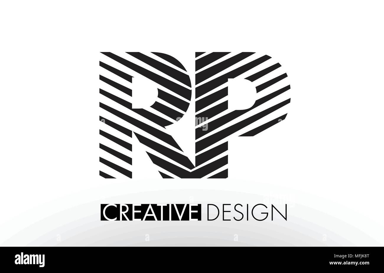 Letter rp vector vectors hi-res stock photography and images - Alamy