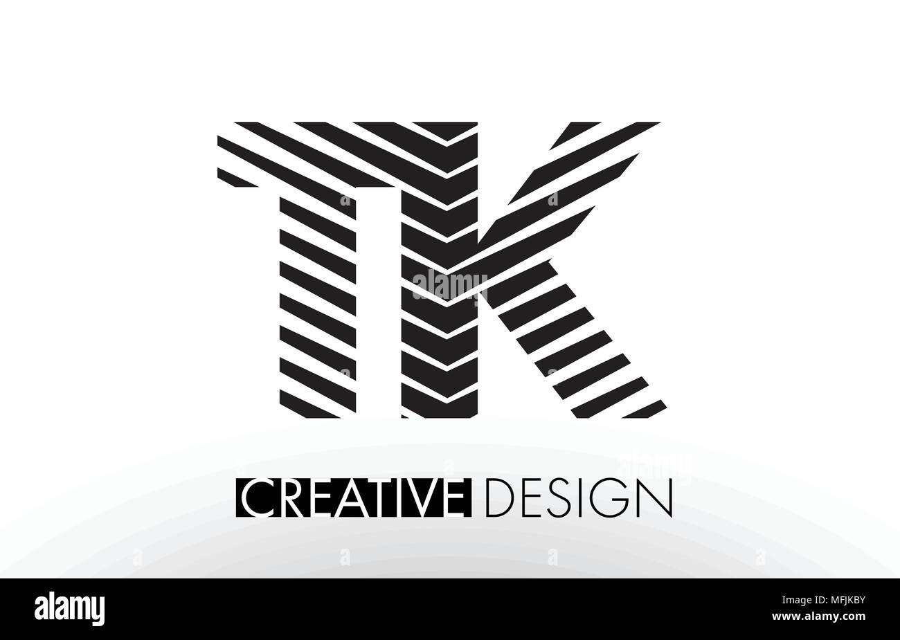 K t letter Stock Vector Images - Alamy