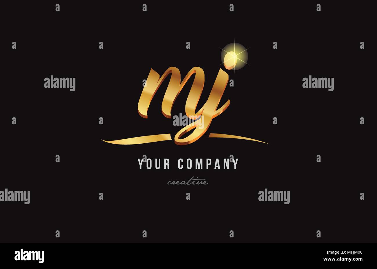M y logo Stock Vector Images - Alamy