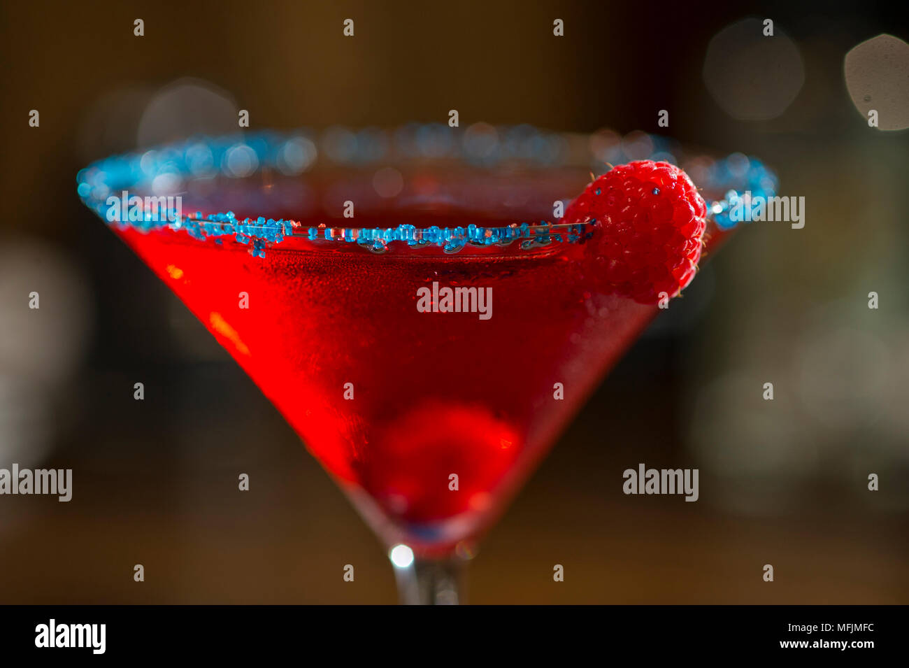 A Cosmopolitan cocktail at a restaurant Stock Photo - Alamy
