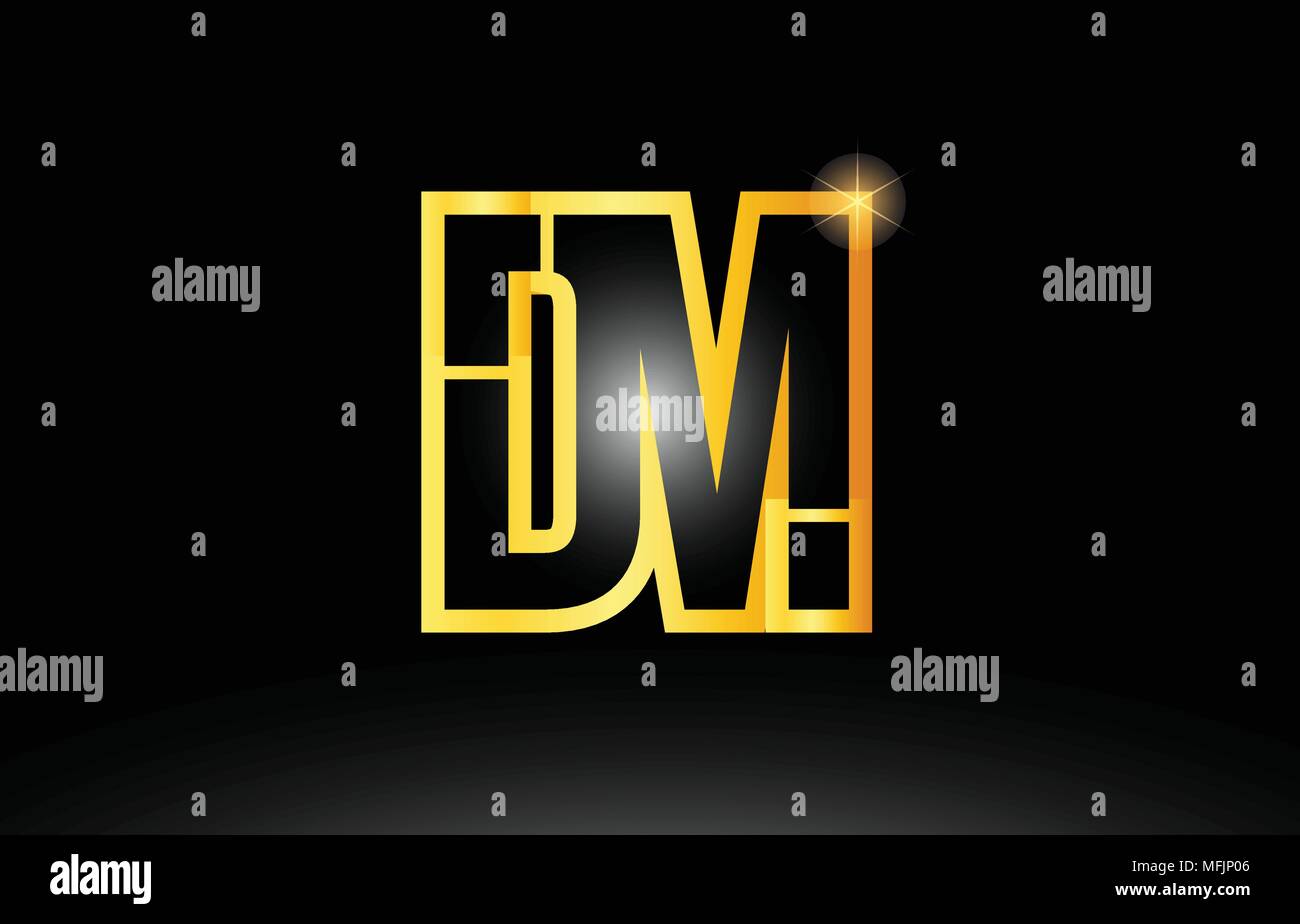 Letter dm Stock Vector Images - Alamy