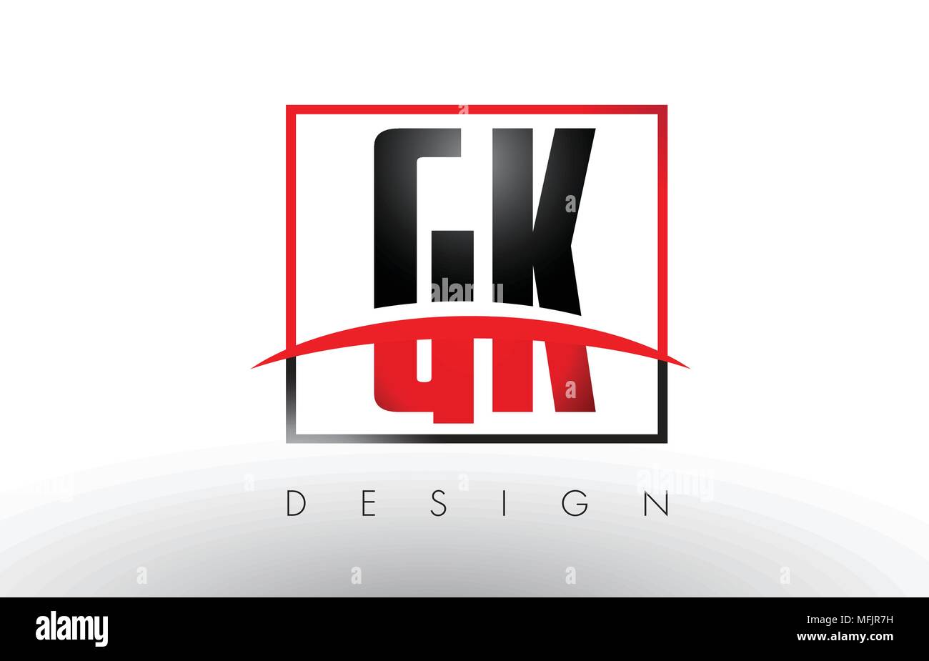Gk logo design hi-res stock photography and images - Alamy