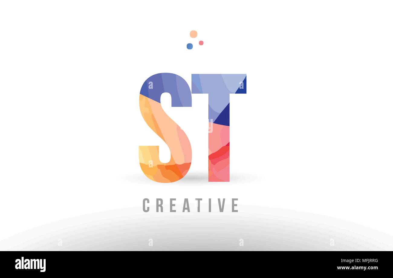 S t logo Stock Vector Images - Alamy