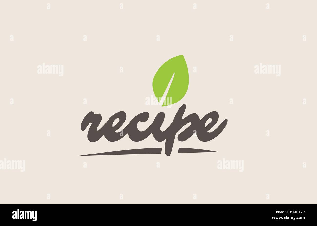 Handwritten recipe hi-res stock photography and images - Alamy