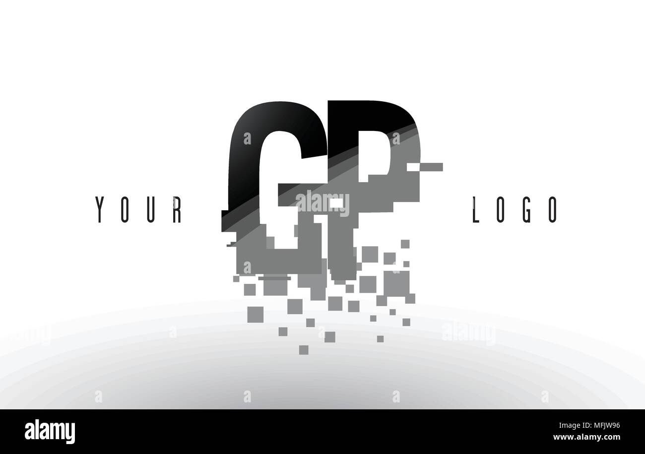 Gp letters vector vectors hi-res stock photography and images - Alamy
