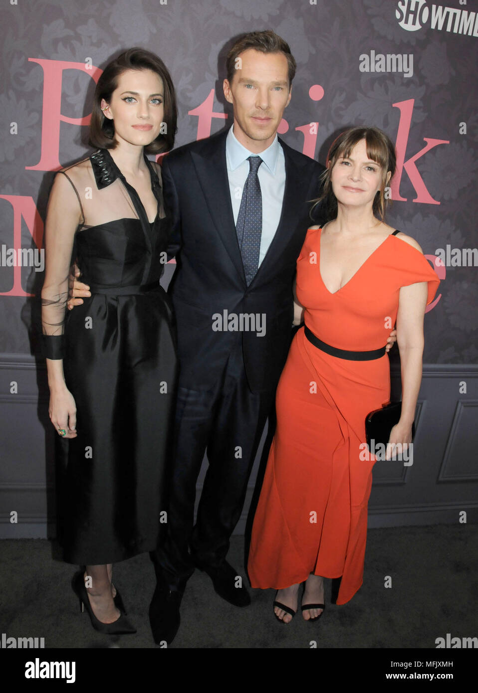 LOS ANGELES, CA - APRIL 25: (L-R) Actress Allison Williams, actor ...