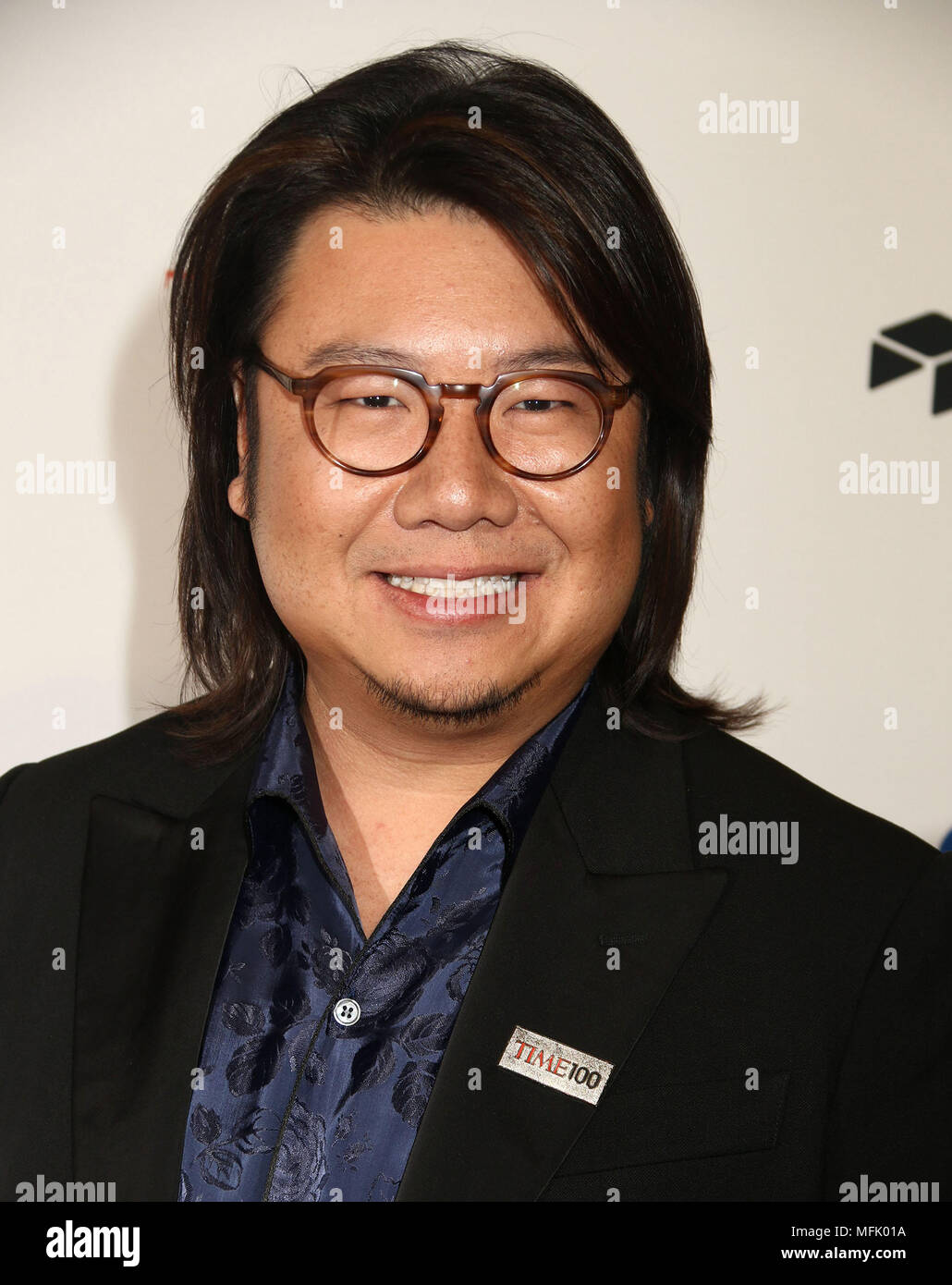 New York City, New York, USA. 24th Apr, 2018. Novelist KEVIN KWAN ...