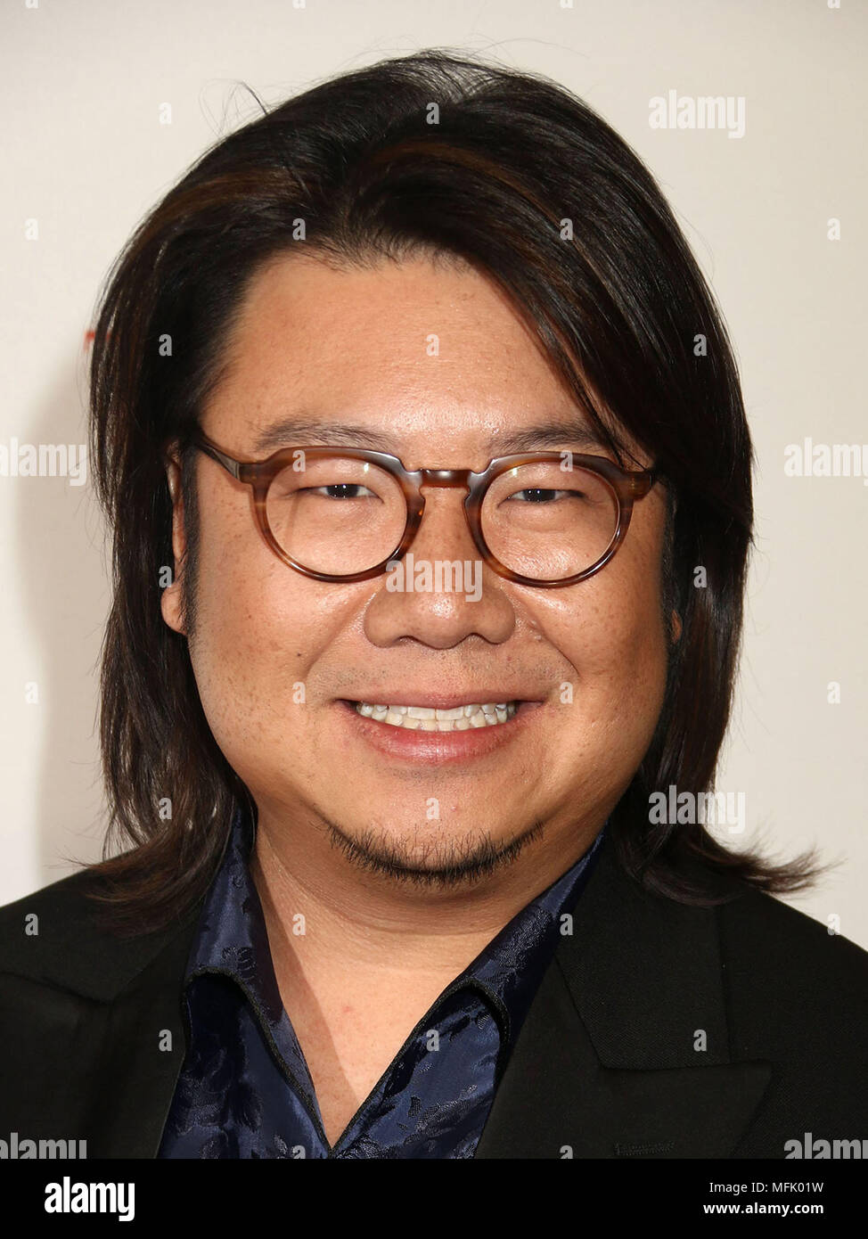 New York City, New York, USA. 24th Apr, 2018. Novelist KEVIN KWAN ...