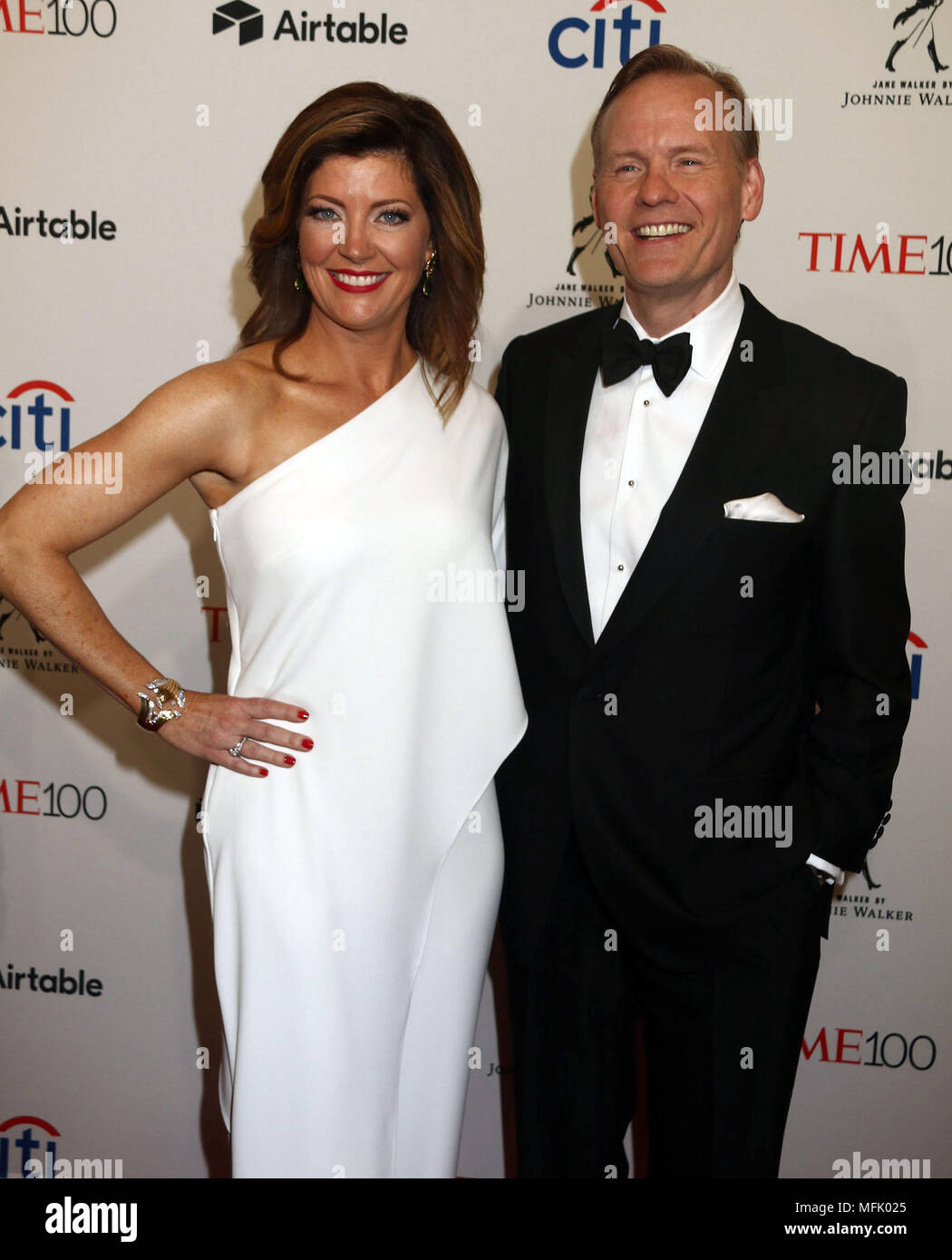 New York City, New York, USA. 24th Apr, 2018. News personalities NORAH ...