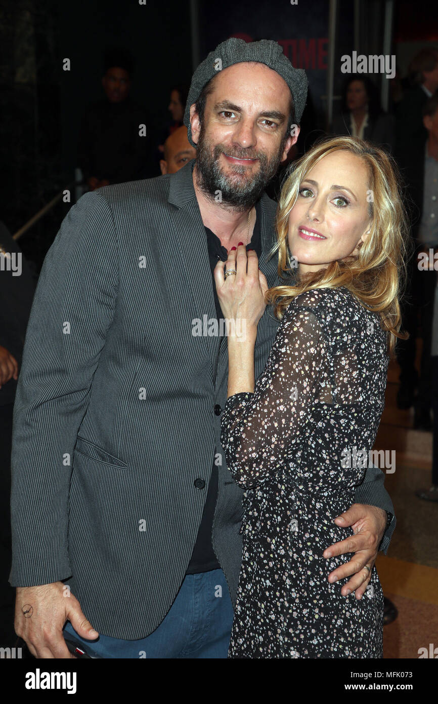 Hollywood, Ca. 25th Apr, 2018. Manu Boyer, Kim Raver, at Showtime's ...