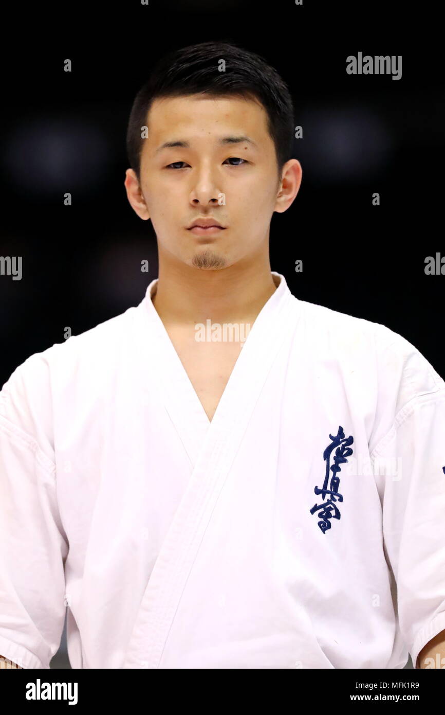 Yuki Usuda, April 22, 2018 - Karate : 2018 Karate Open Tournament Men's ...