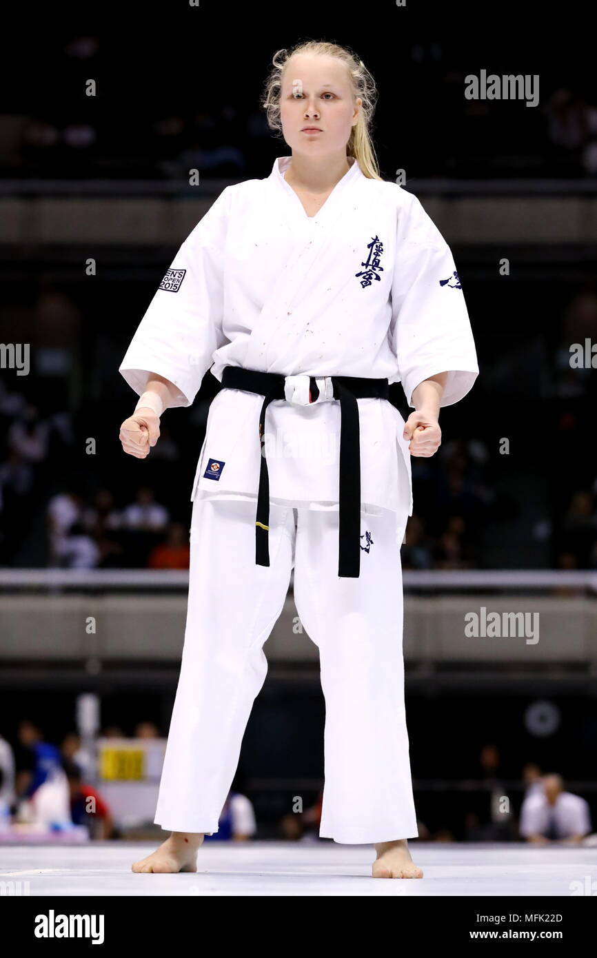 Anastasiia Khasanova, April 22, 2018 - Karate : 2018 Karate Open ...