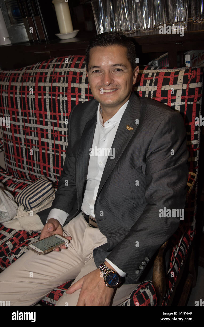 London, UK. 26th Apr, 2018. Pablo Borboroglu from Argentina "Global ...