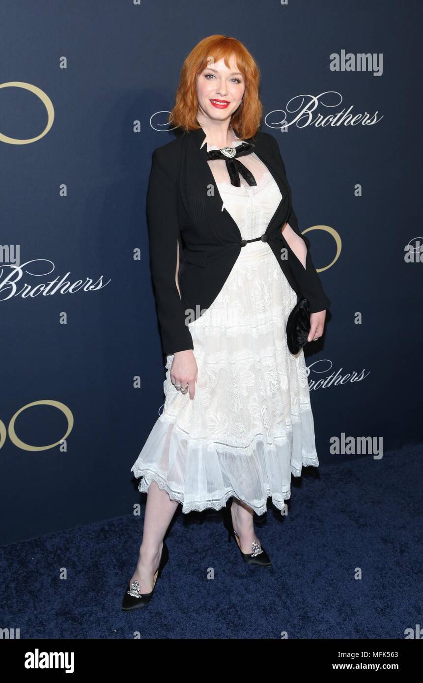 New York, NY, USA. 25th Apr, 2018. Christina Hendricks at arrivals for ...