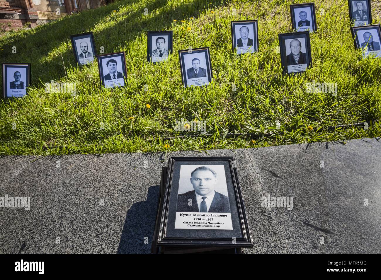 Kiev, Kiev, Ukraine. 26th Apr, 2018. Photos of dead Chernobyl ...