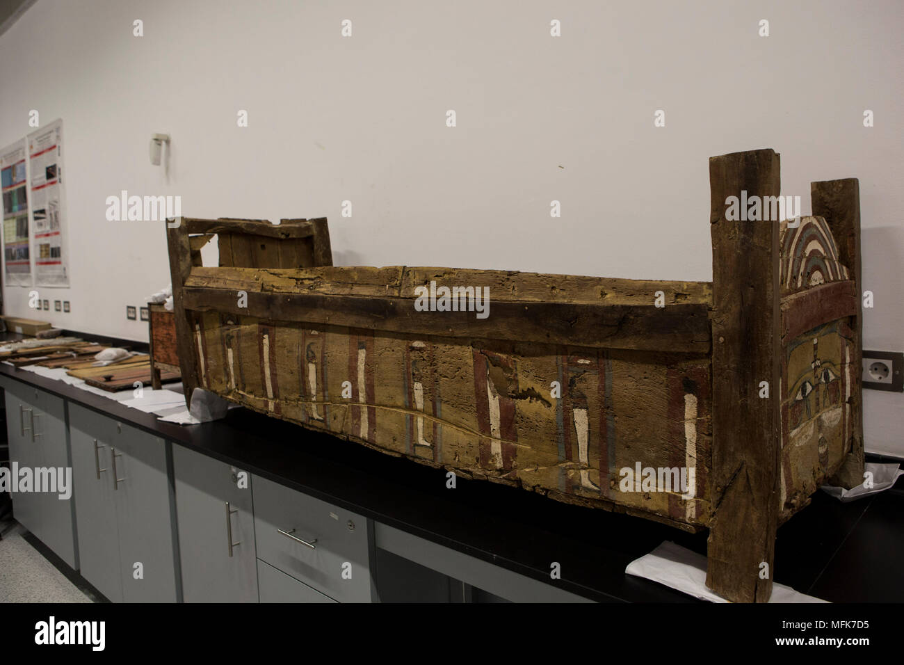 Egypt museum giza laboratory hi-res stock photography and images - Alamy