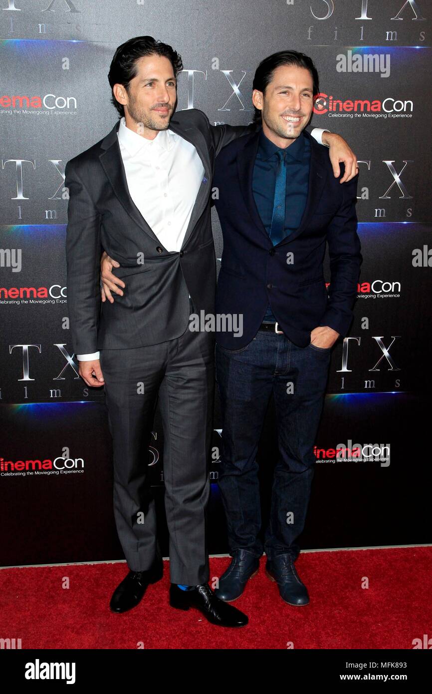 Las Vegas, NV, USA. 24th Apr, 2018. Jordan Kandell, Aaron Kandell at ...