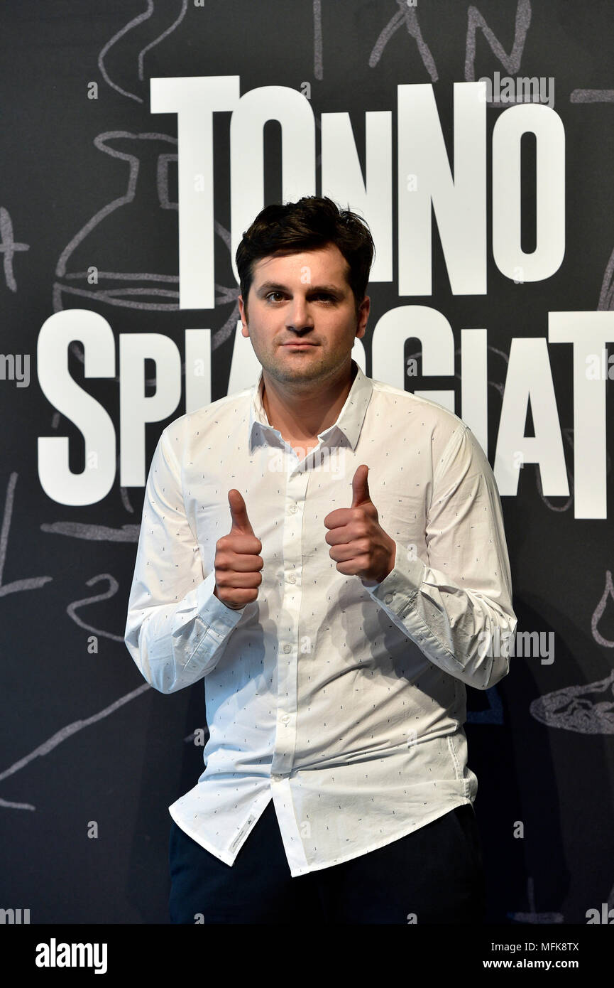 Roma, Italy. 26th Apr, 2018. Roma, Photocall del film " Tonno ...