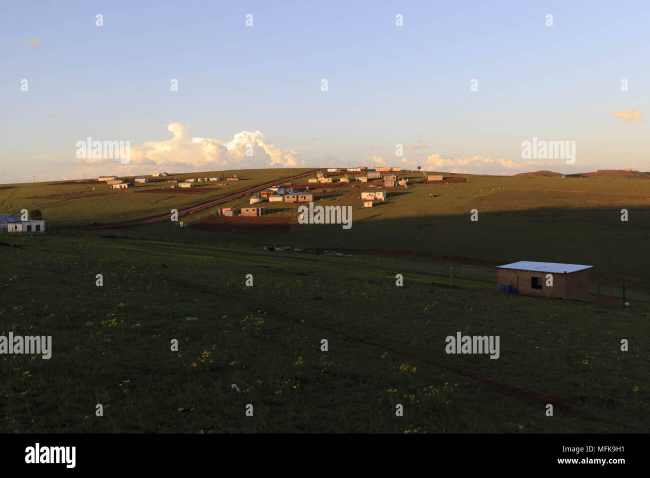 December 8, 2017 - Matatiele, Eastern Cape, South Africa - A rural ...