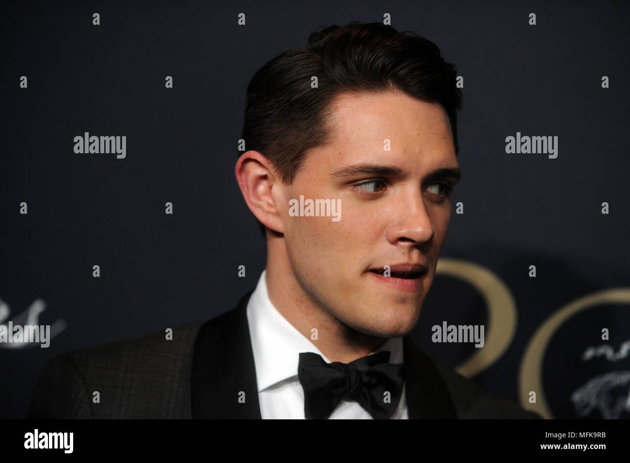 NEW YORK, NY - APRIL 25: Casey Cott attends Brooks Brothers ...