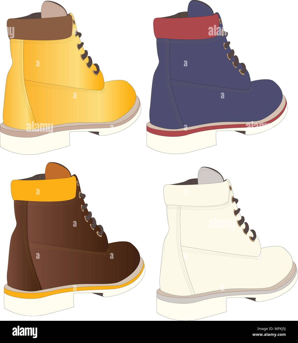 men shoes illustration isolated set Stock Vector Image & Art - Alamy