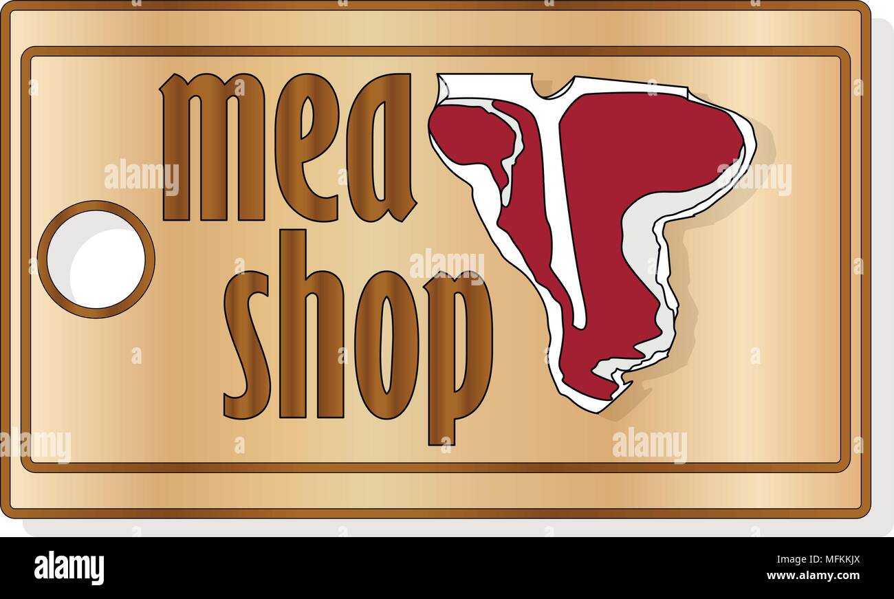 Steak House or Meat Store Labels, Emblems, Logo Templates. Signs Set ...