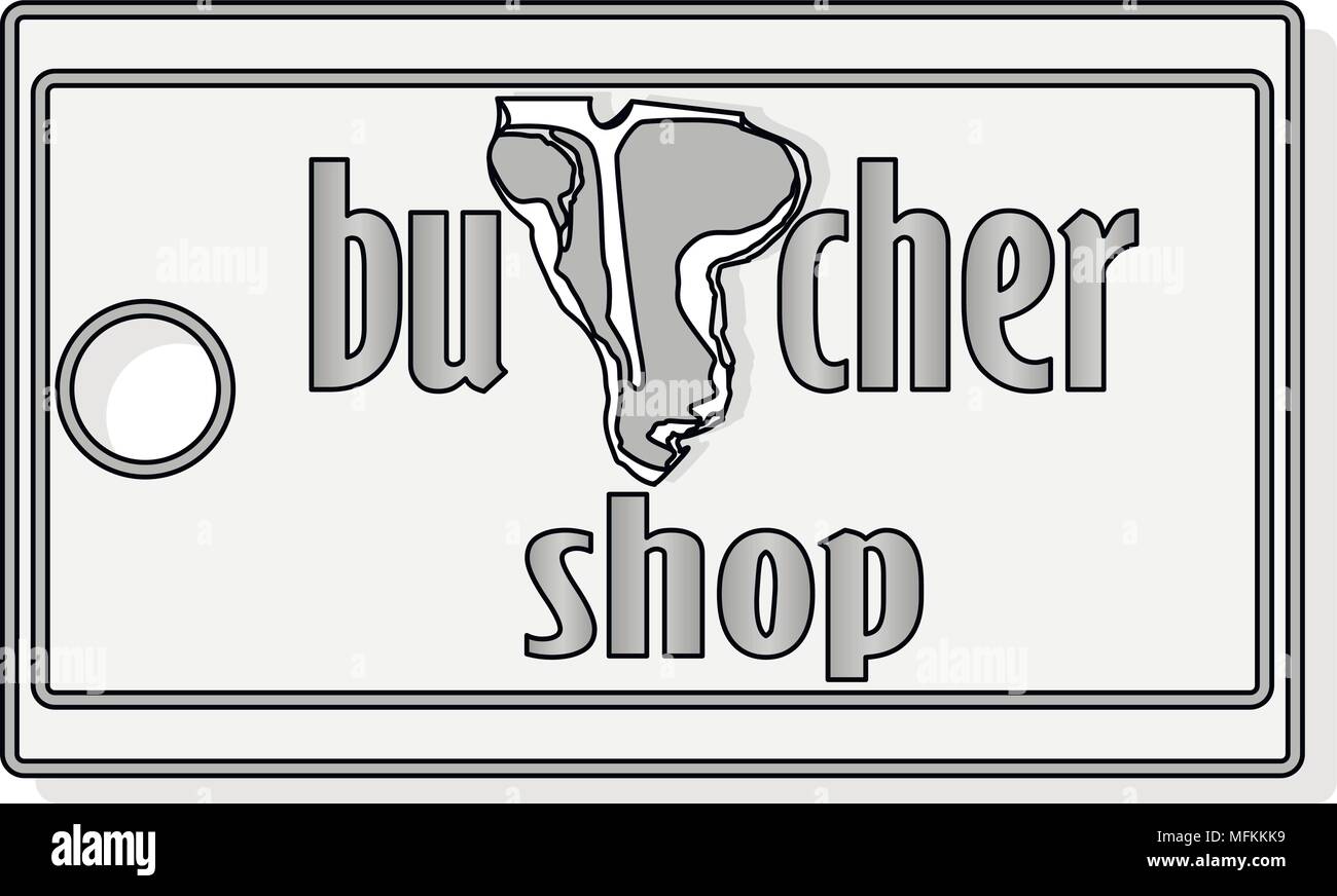 Chop house sign Stock Vector Images - Alamy