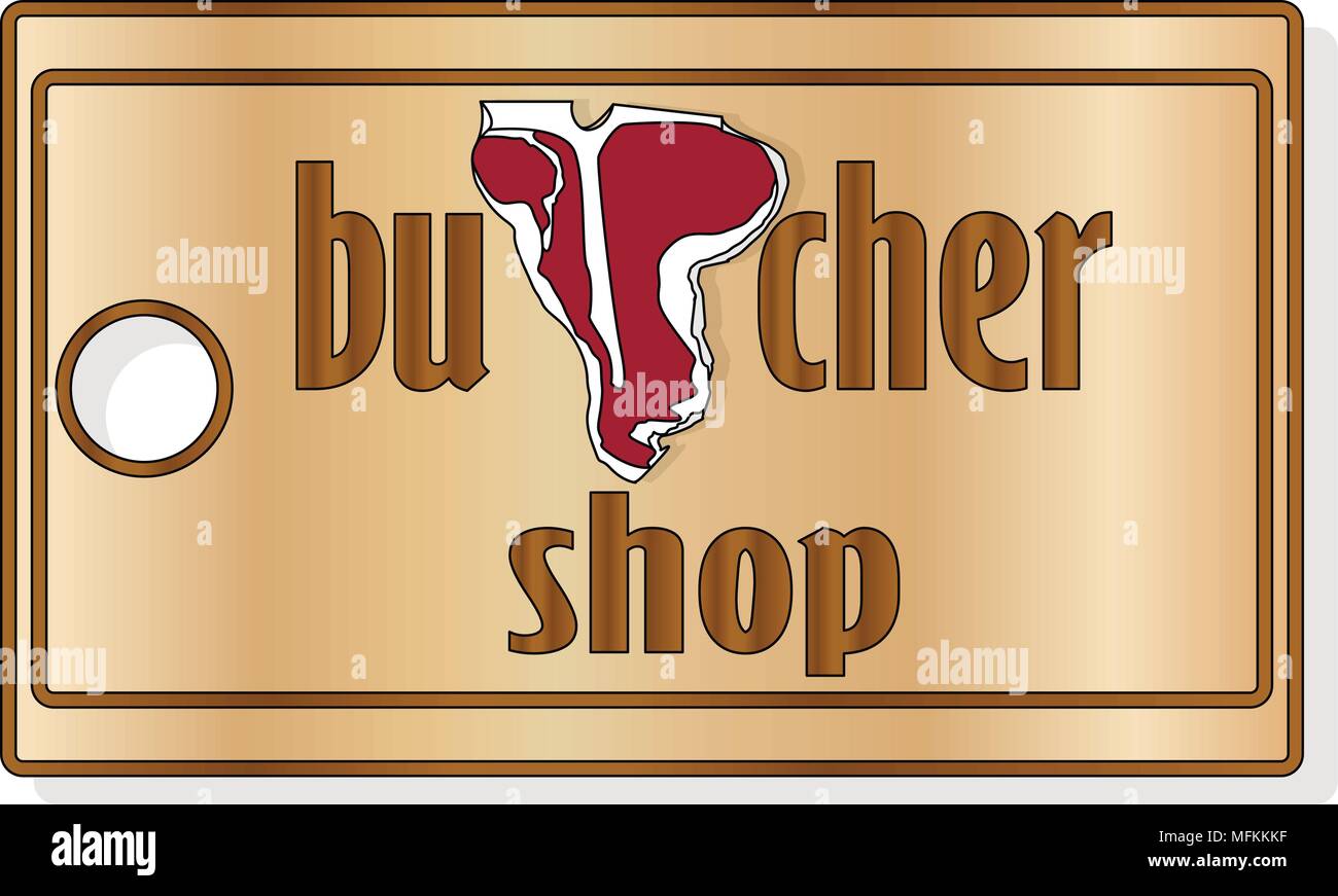 Steak House or Meat Store Labels, Emblems, Logo Templates. Signs Set ...