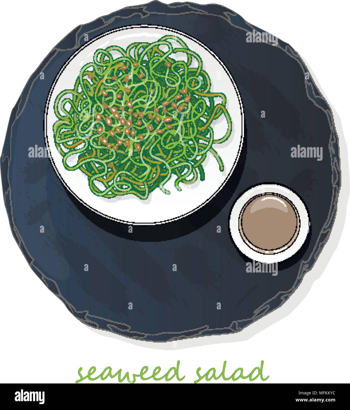 Traditional japanese cuisine great Stock Vector Images - Alamy