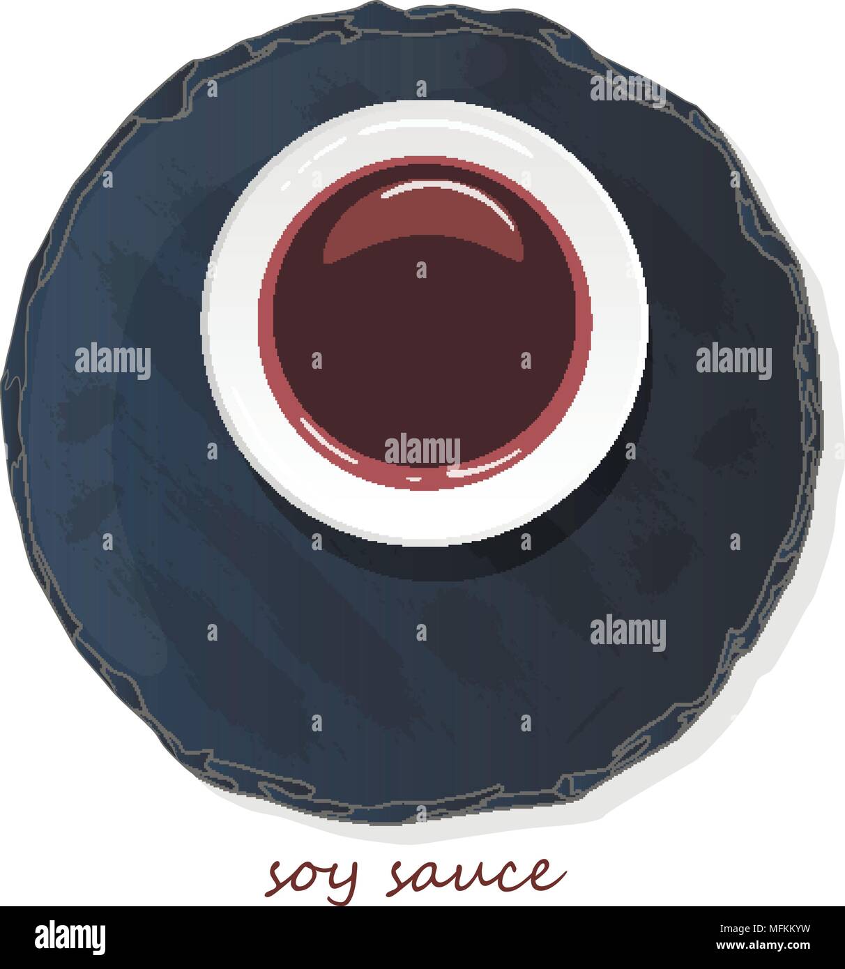 View on traditional stone Stock Vector Images - Alamy