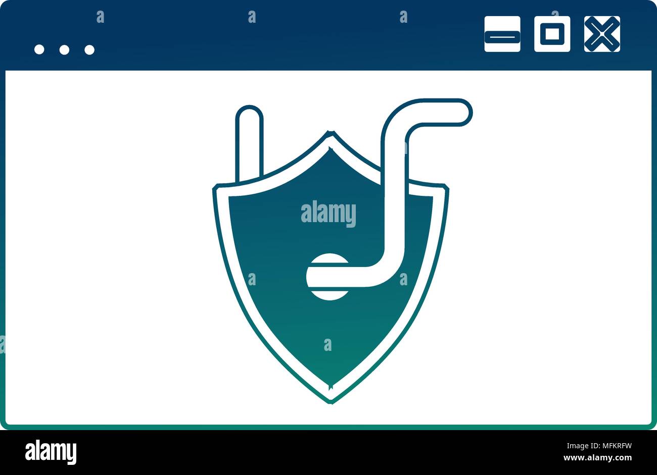 cyber security website worm virus crime attack Stock Vector Image & Art ...