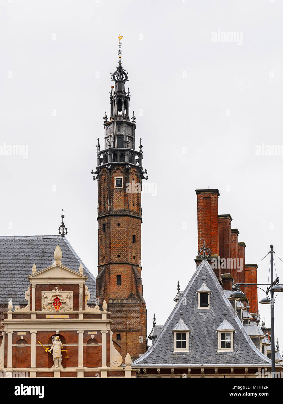 Historic center of Haarlem, Netherlands Stock Photo - Alamy