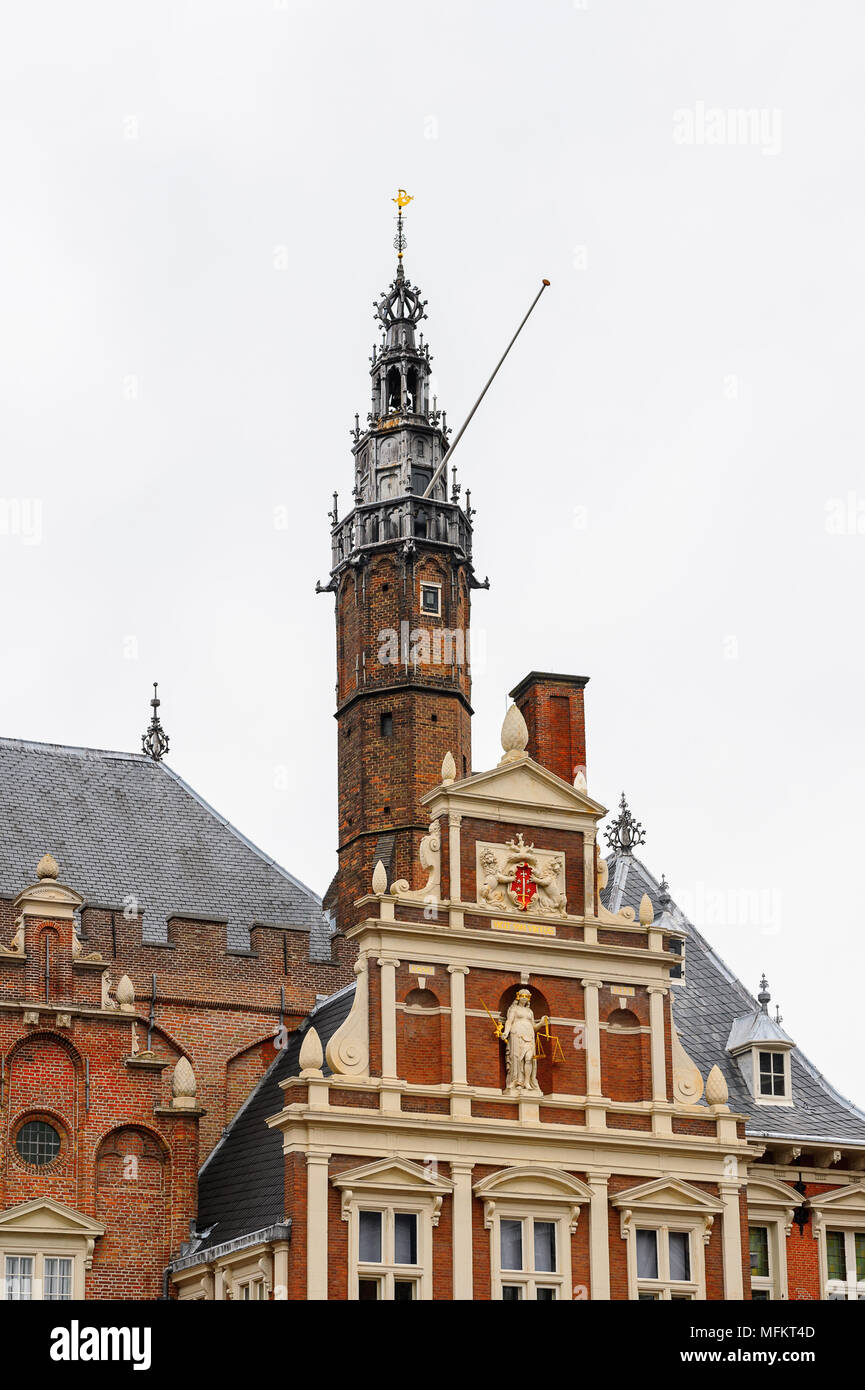 Historic center of Haarlem, Netherlands Stock Photo - Alamy