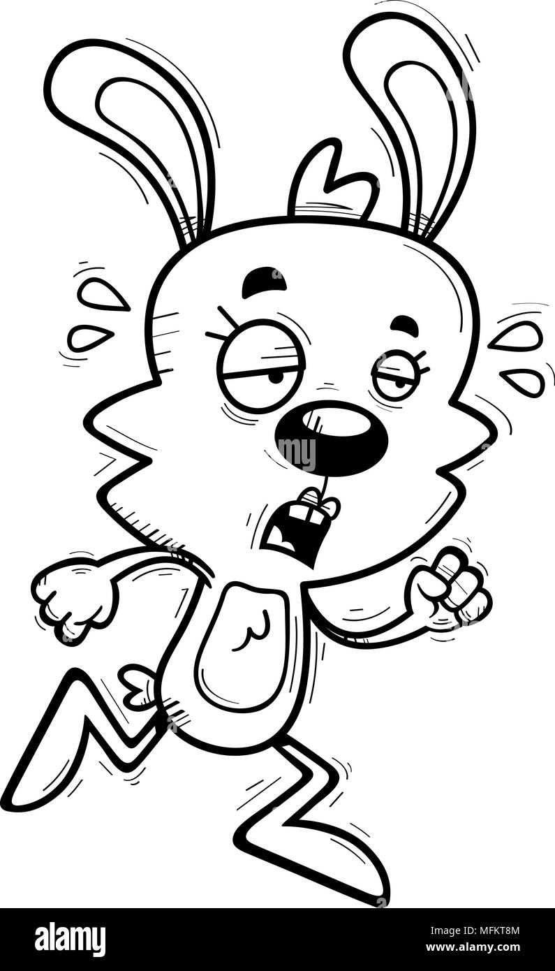 Tired rabbit Black and White Stock Photos & Images - Alamy