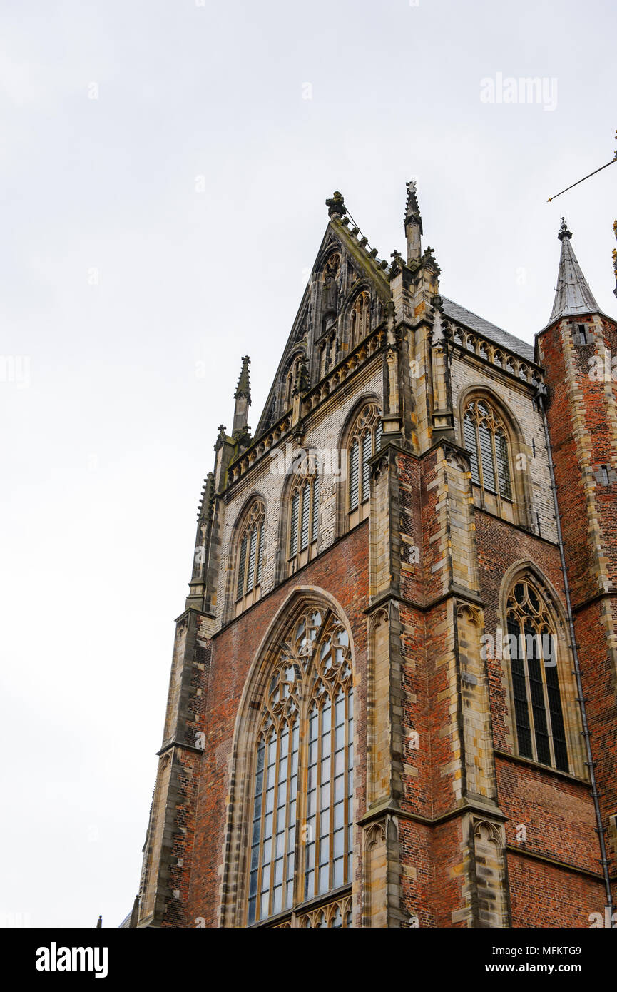 Grote Kerk (Great Church) on the Grote Markt, Haarlem's central square ...