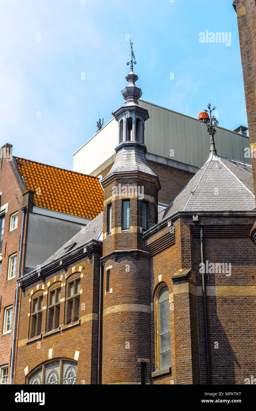 Church in Amsterdam, Netherlands Stock Photo - Alamy