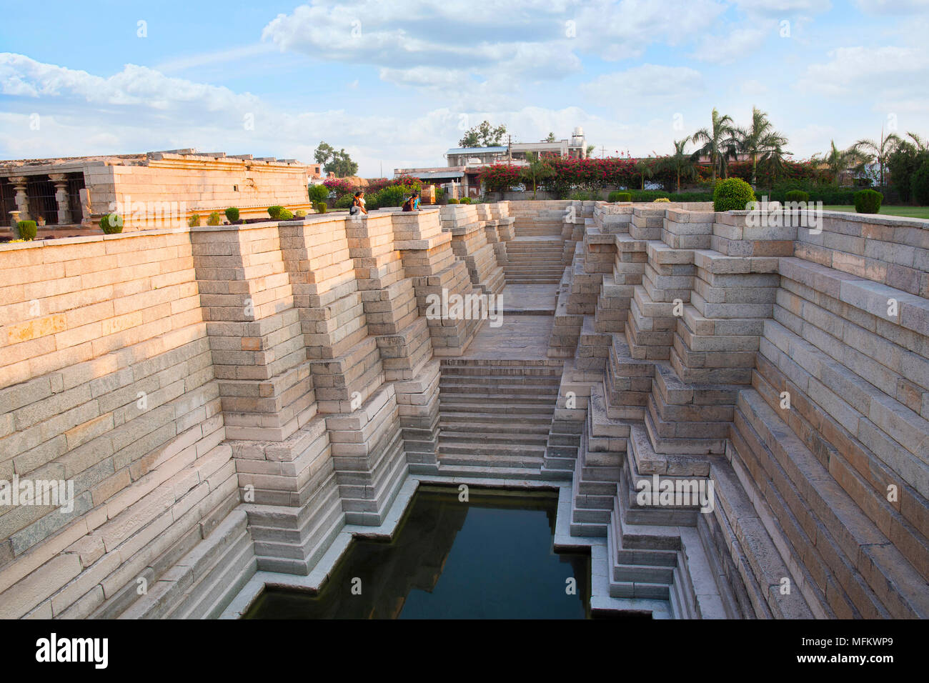 Mahadeva Temple, Itgi, Karnataka State, IndiaStepped well, restored by ...