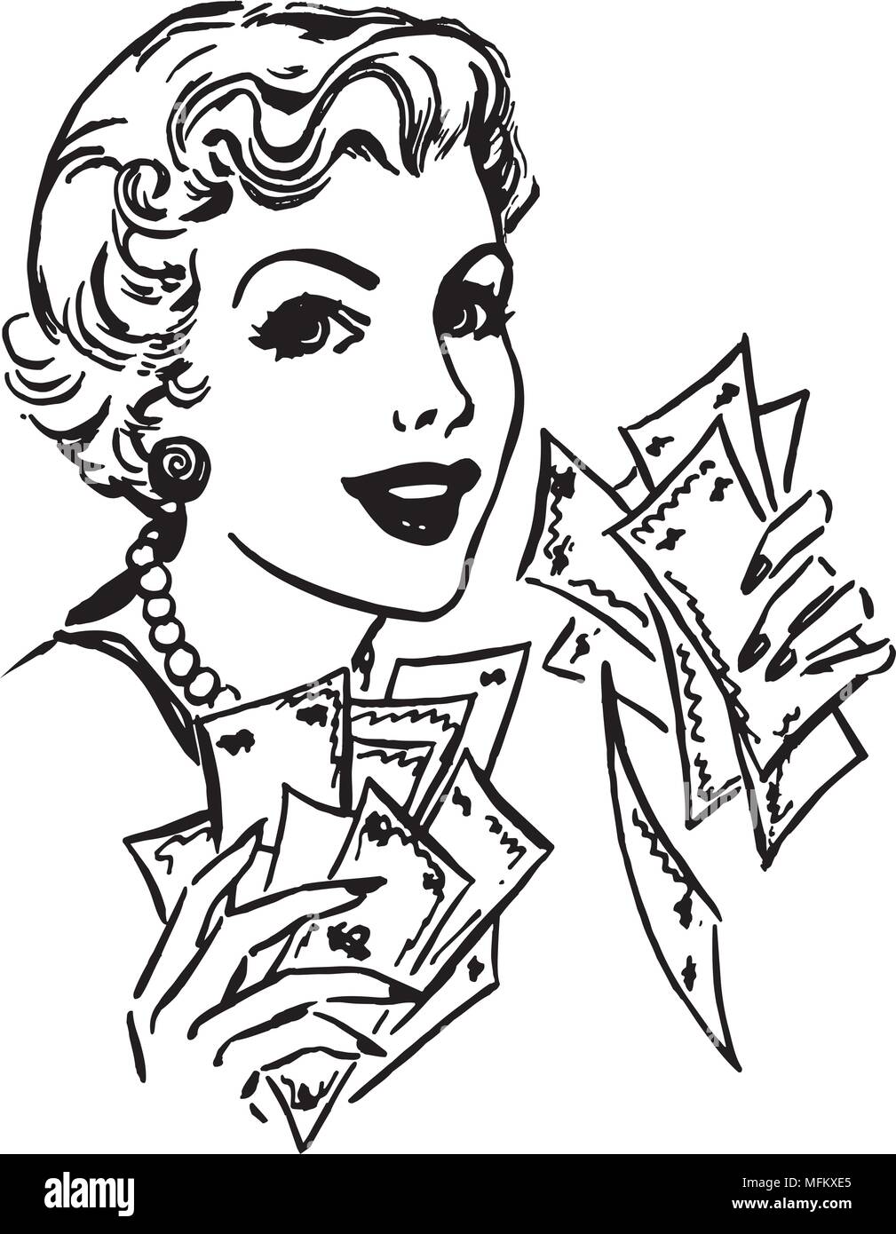 Retro Woman Clip Art Retro Woman Clipart Images Free Download On